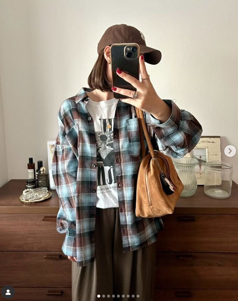 GU、coca...「絶対着たかった色味」「体形カバーにも 」秋コーデに最適！チェックシャツ4選｜たまひよ