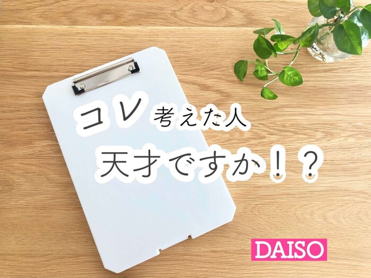 【ダイソー】考えた人、天才ですかありそうでなかった便利グッズ! サンキュ!